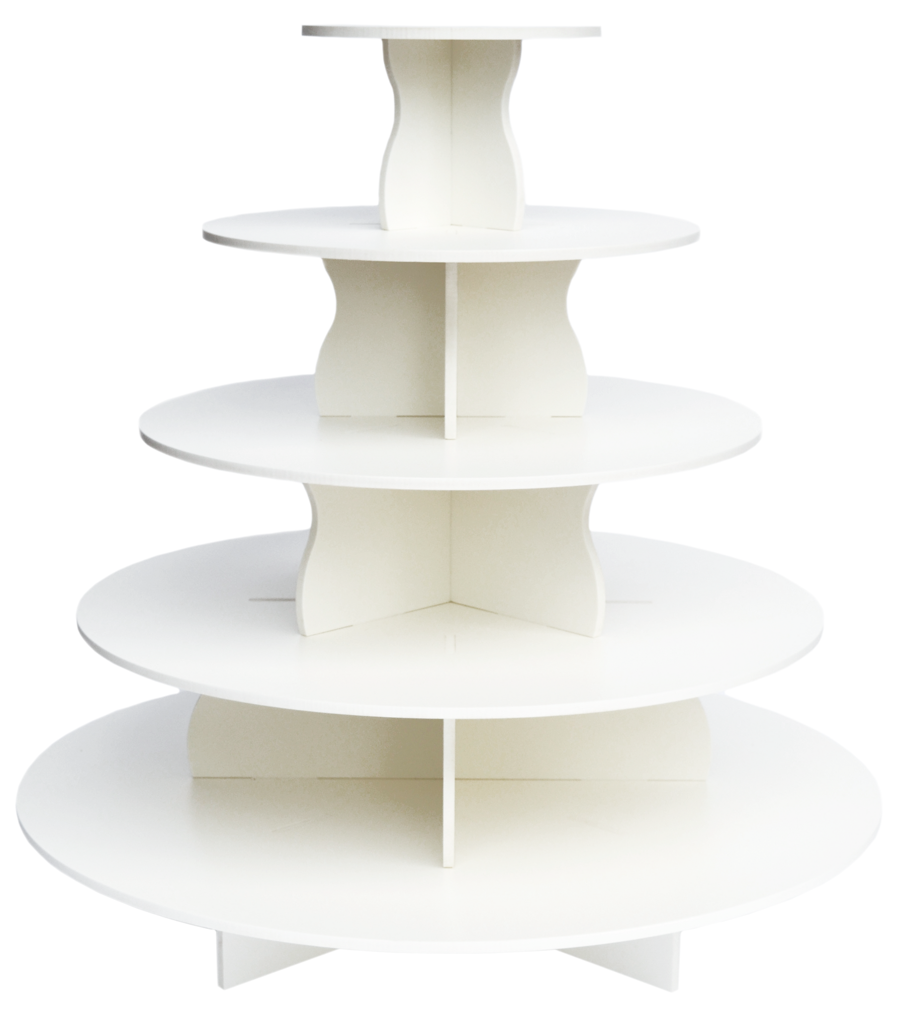The Best 5 Tier Round Cupcake Tower - Made in USA | The Smart Baker
