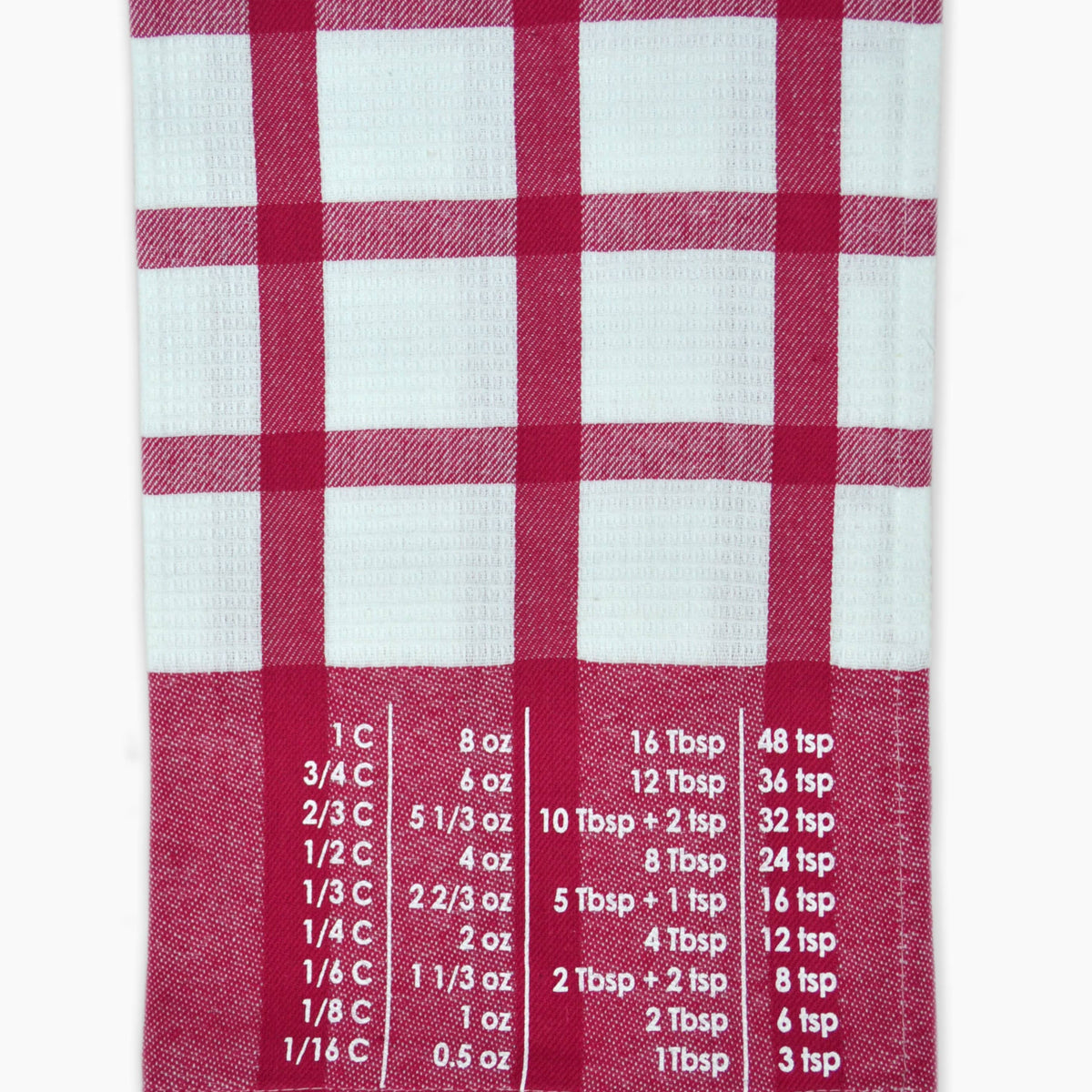 Strawberry Measurement Conversion Towel | The Smart Baker