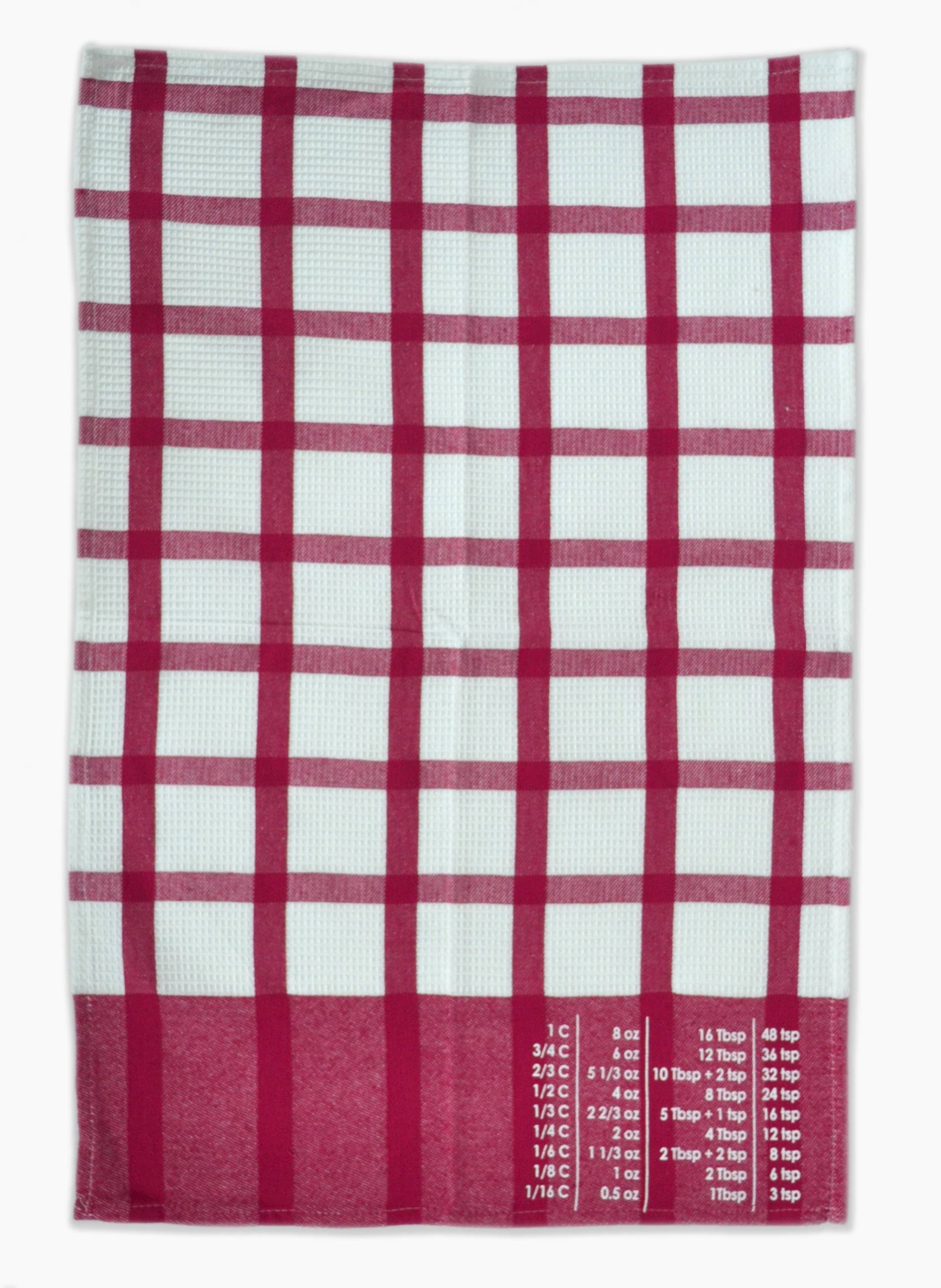 Strawberry Measurement Conversion Towel | The Smart Baker
